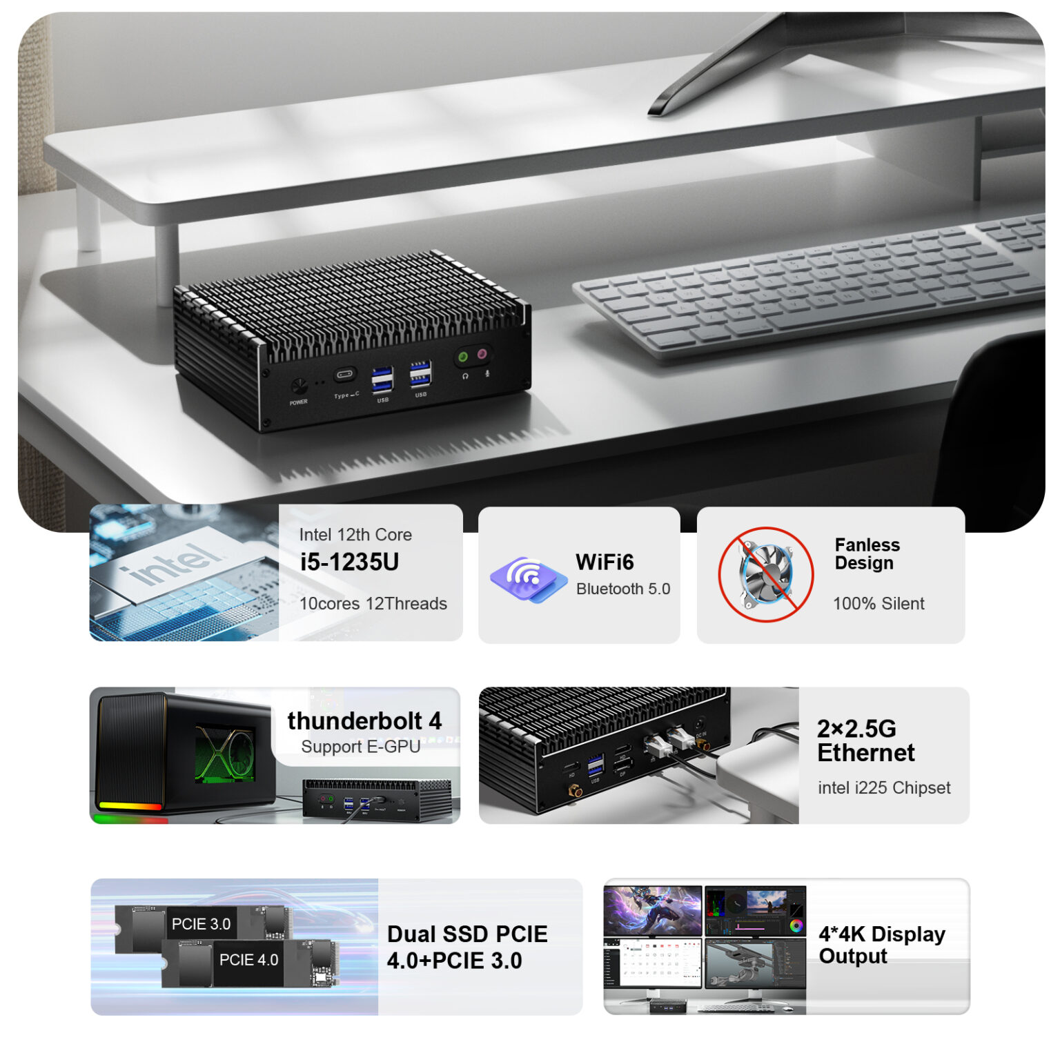 Mini PCs - Chatreey: Compact Size, Powerful Performance.