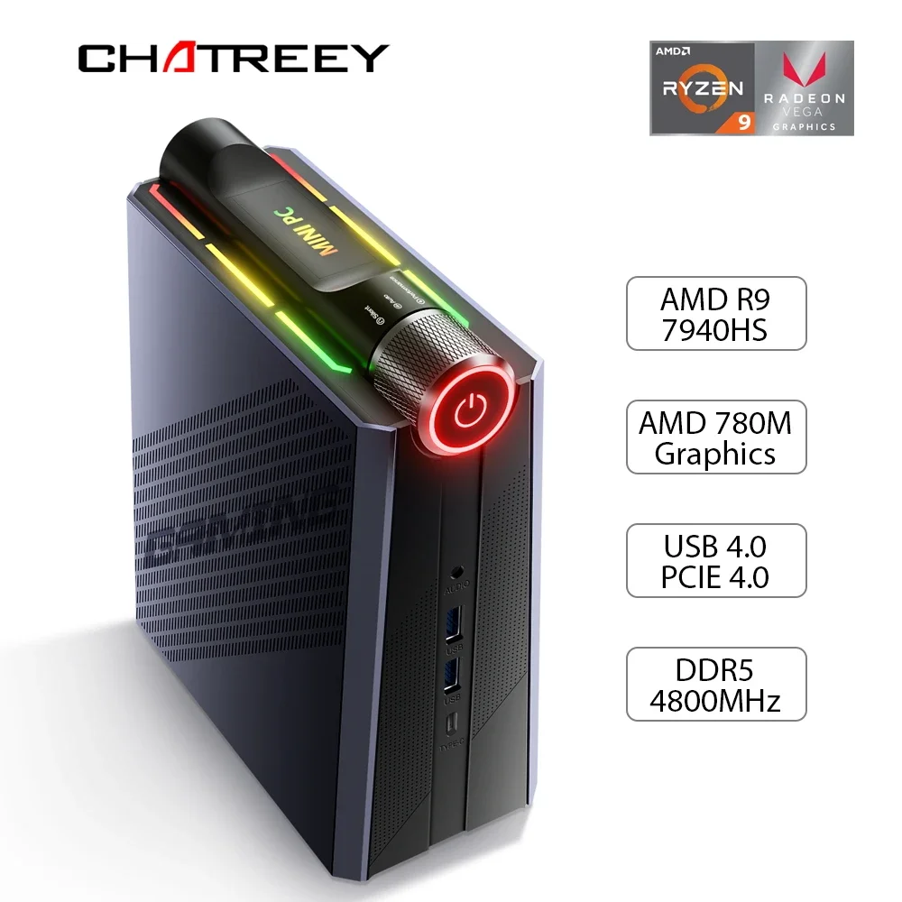 AMR5 AM08 Mini PC - chatreey