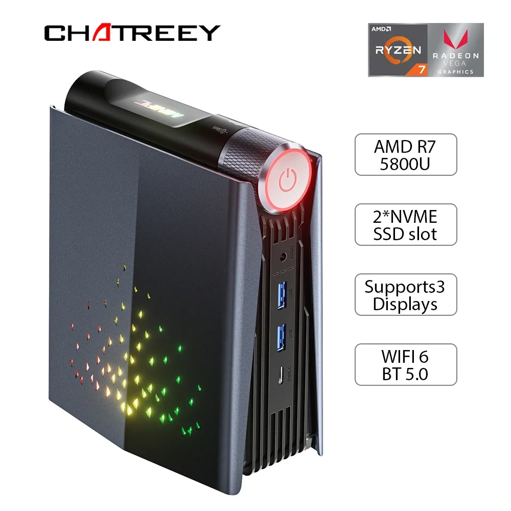 AMR5 AM08 Mini PC - chatreey