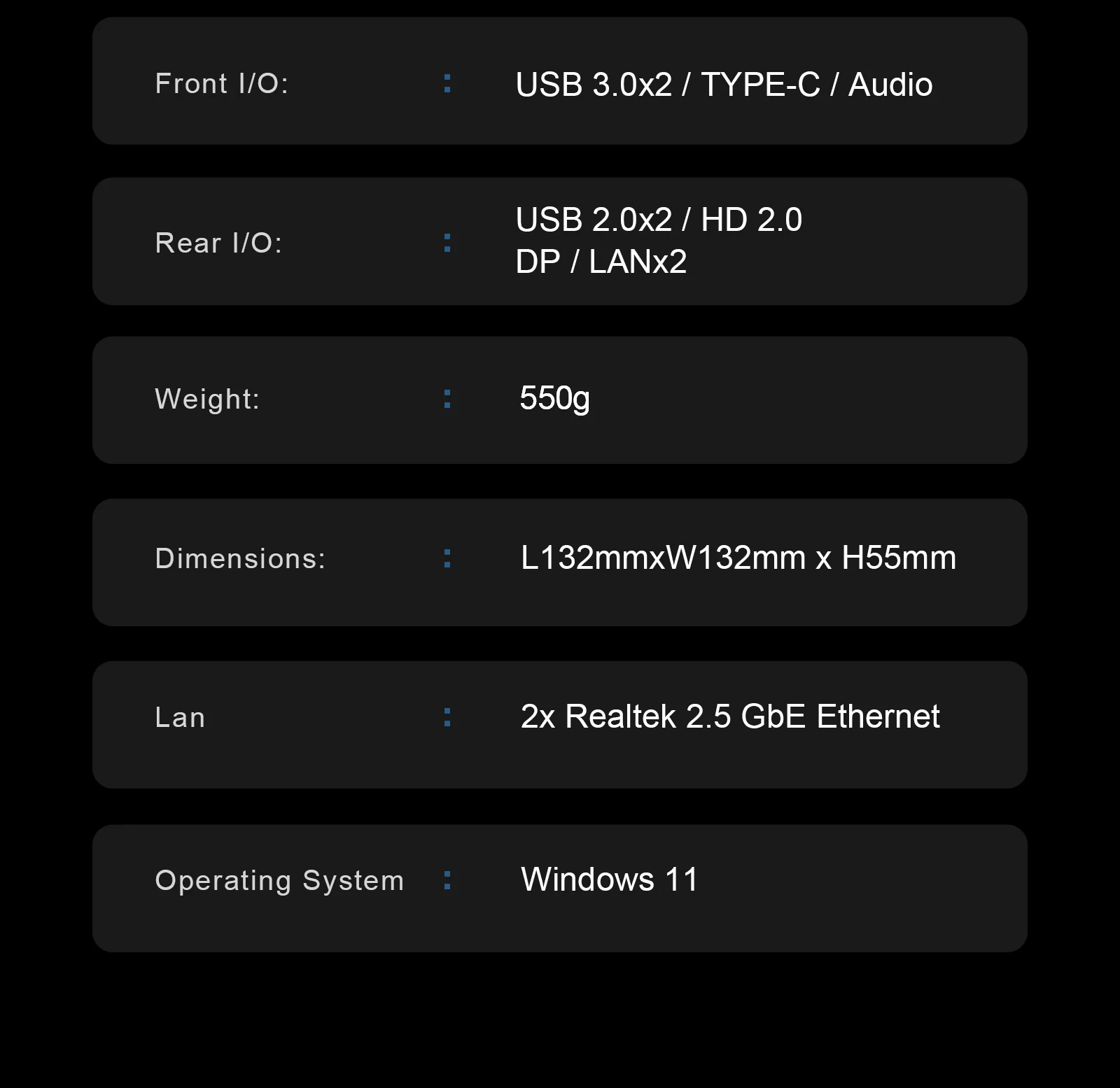 GEM Mini PC AMD 7840HS 8845H 6900HX- Chatreey