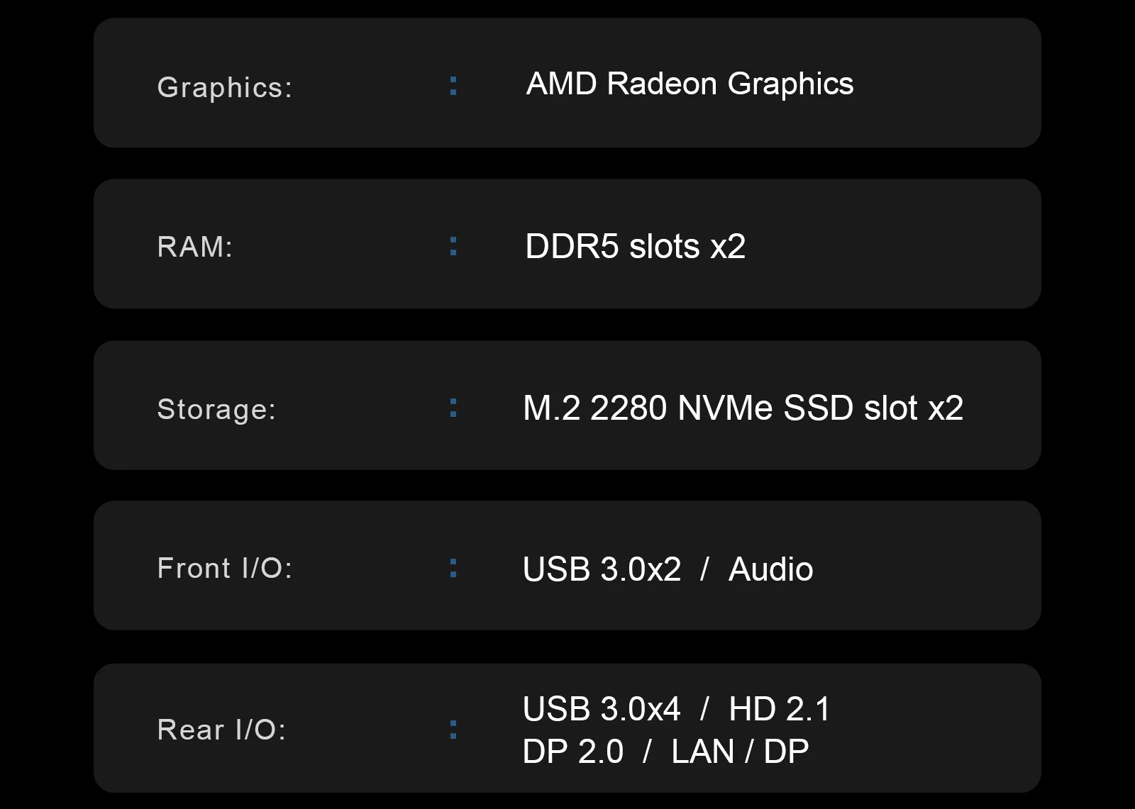 Chatreey AN3P Mini PC AMD 7735HS - Chatreey