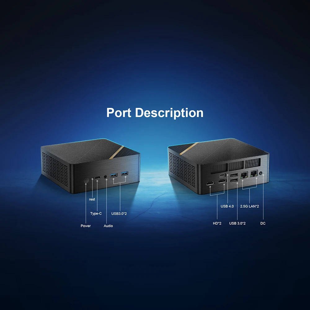 Chatreey AN4 Mini PC AMD 8845HS - Chatreey